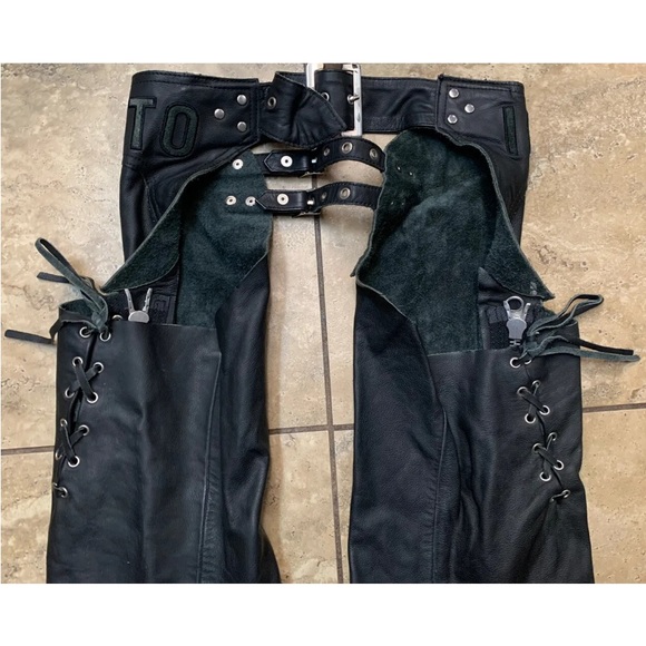 icon moto | Other | Icon Moto Leathers Leather Suede Bombshell ...